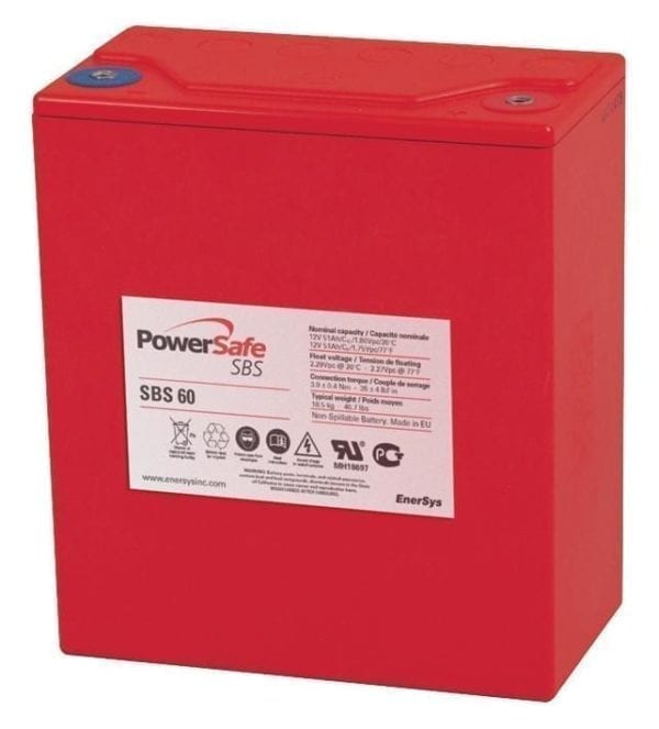 Enersys PowerSafe SBS60 - køb online her!