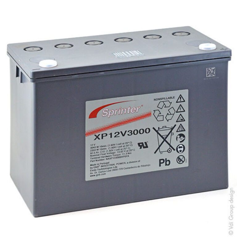 GNB Sprinter XP12V2500 - køb online her!